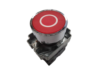 2pcs Red Stop Sign Momentary Flush Pushbutton 22mm XB2BA4322