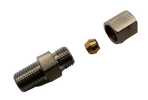 1/4" NPT Compression Fitting Stainless Steel To Suit M3, M4, M5, M6